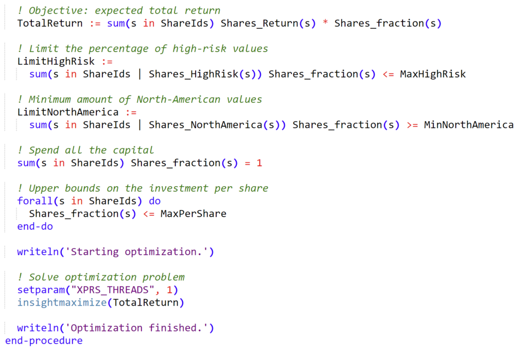 FICO Xpress Insight and Efficient Model Deployment | Cresco International